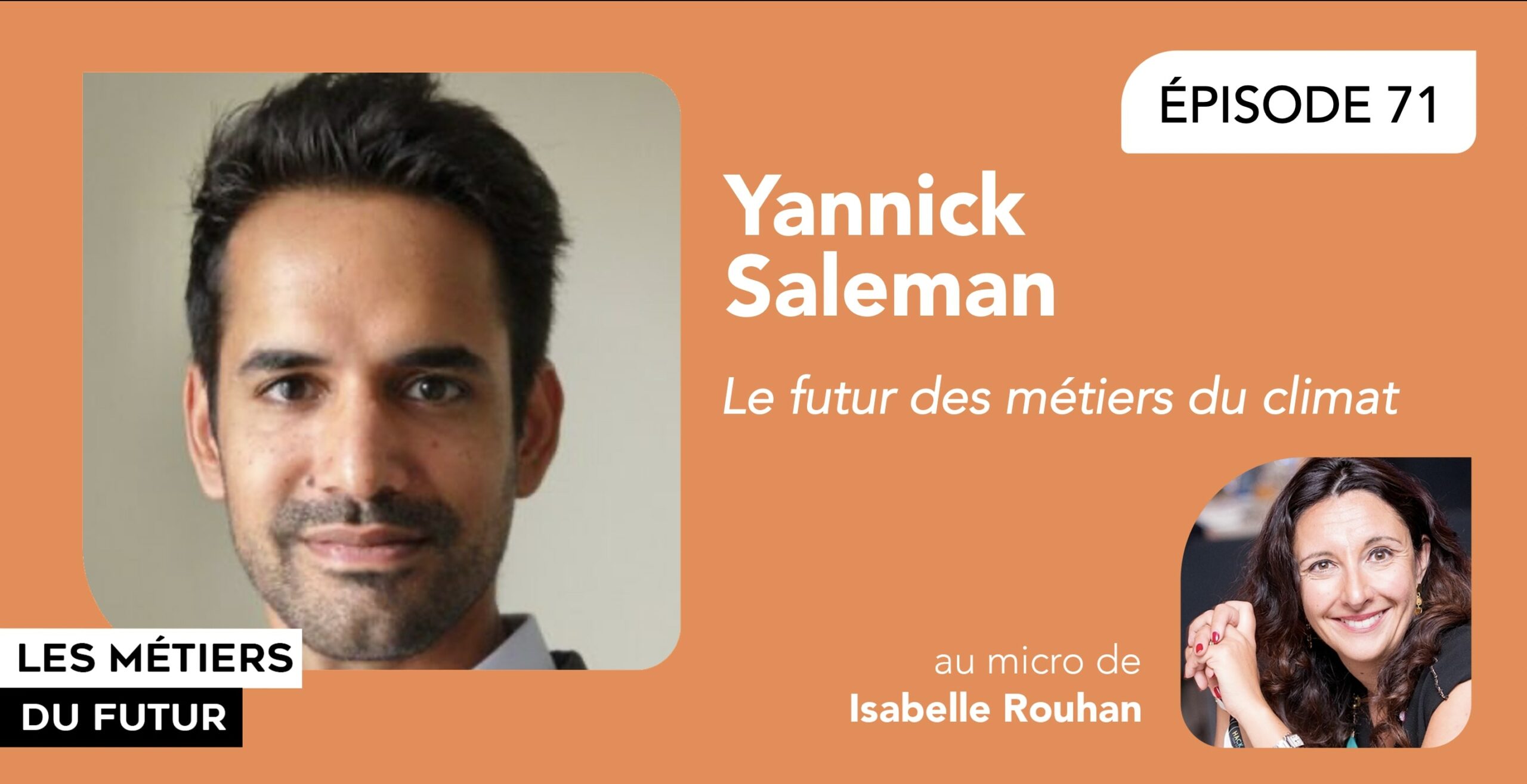 #71 - Le futur des métiers du climat - Yannick Saleman, The Shift ...